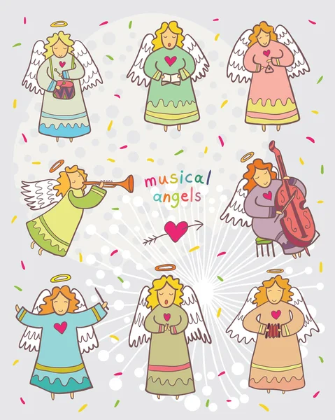 Choir Of Angels Clipart