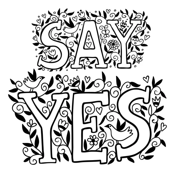 Cartoon yes Vector Art Stock Images | Depositphotos