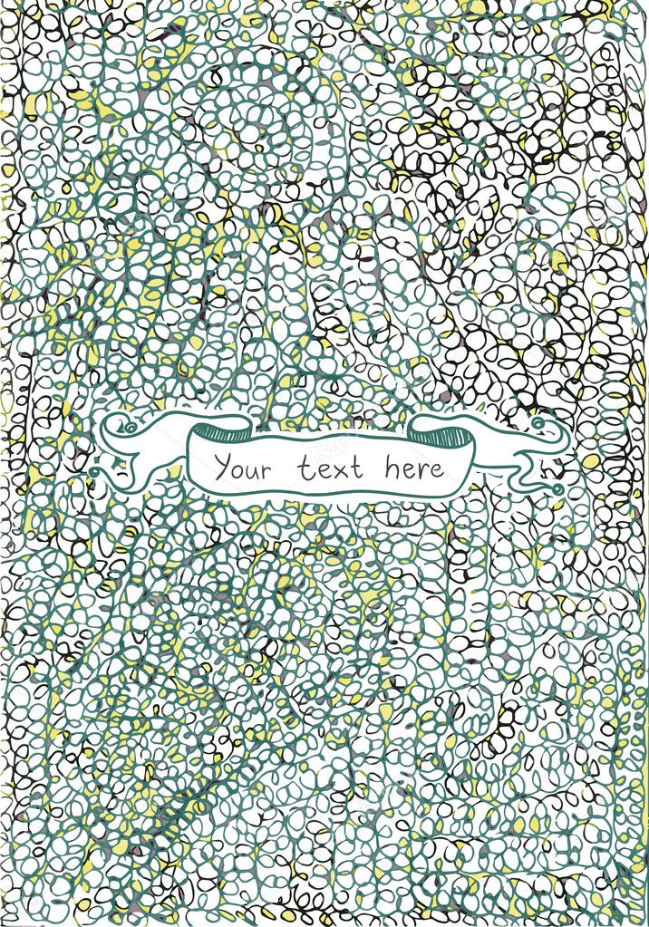 Doodle abstract background Stock Vector Image by ©Apolinarias #57812615