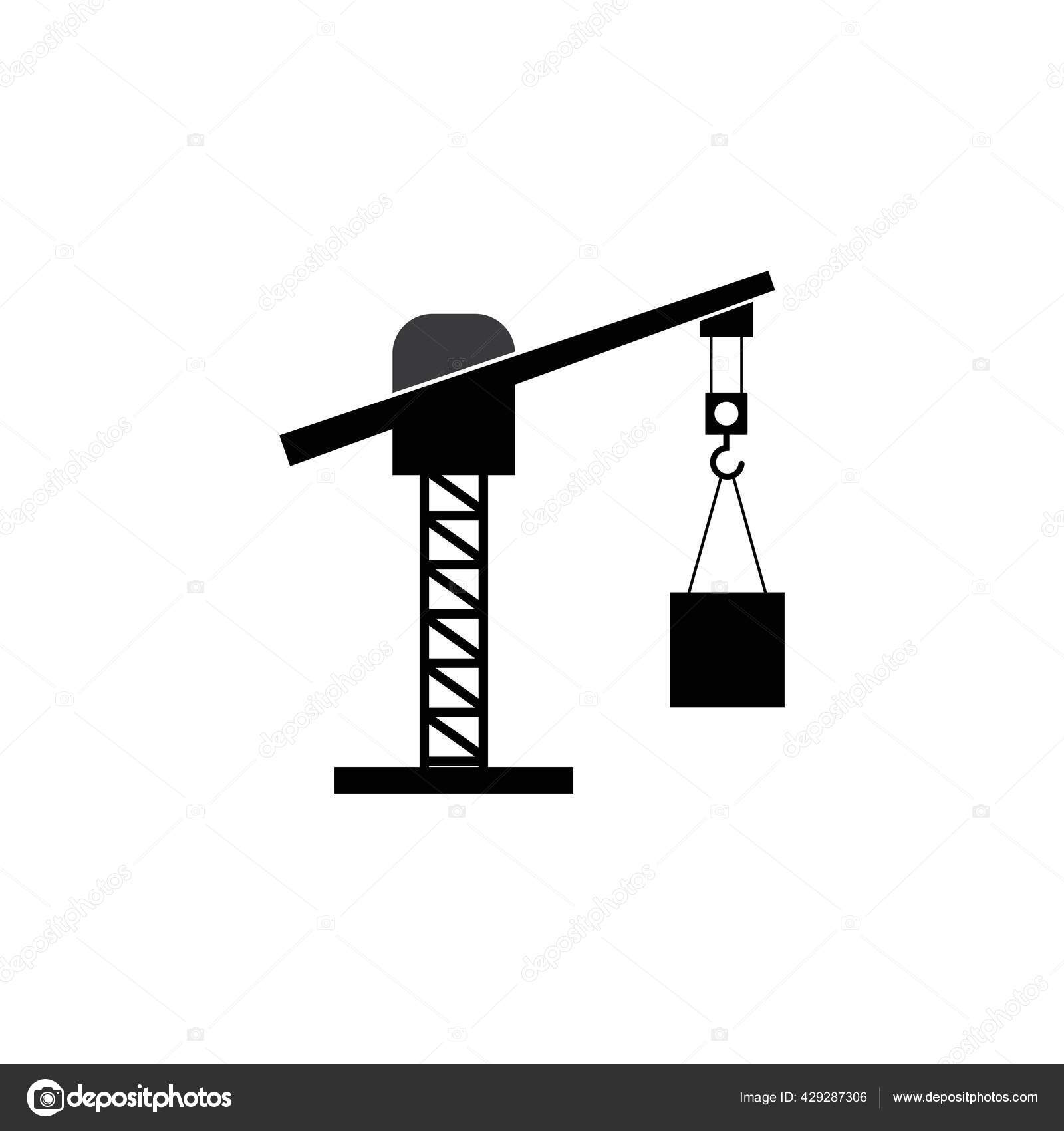 Modèle Vectoriel Logo Crochet Grue Vecteur par ©AminNurRochman_89 429287306