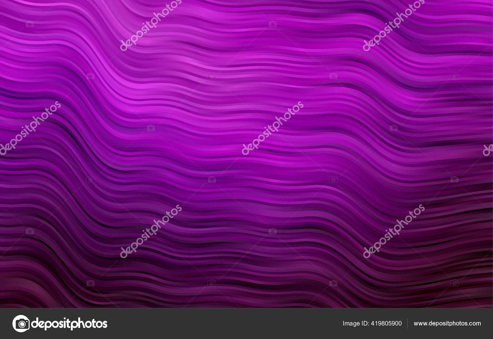 Blurred Wavy Lines Different Shapes Colors Vague Abstract Illustration ...