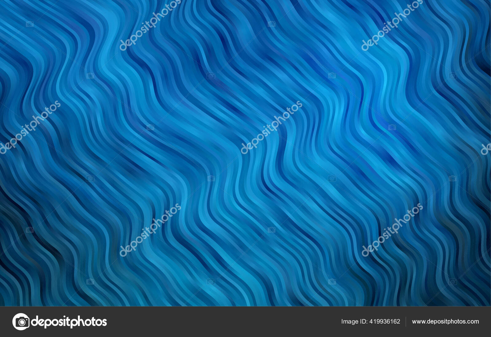 Blurred Wavy Lines Different Shapes Colors Vague Abstract Illustration ...