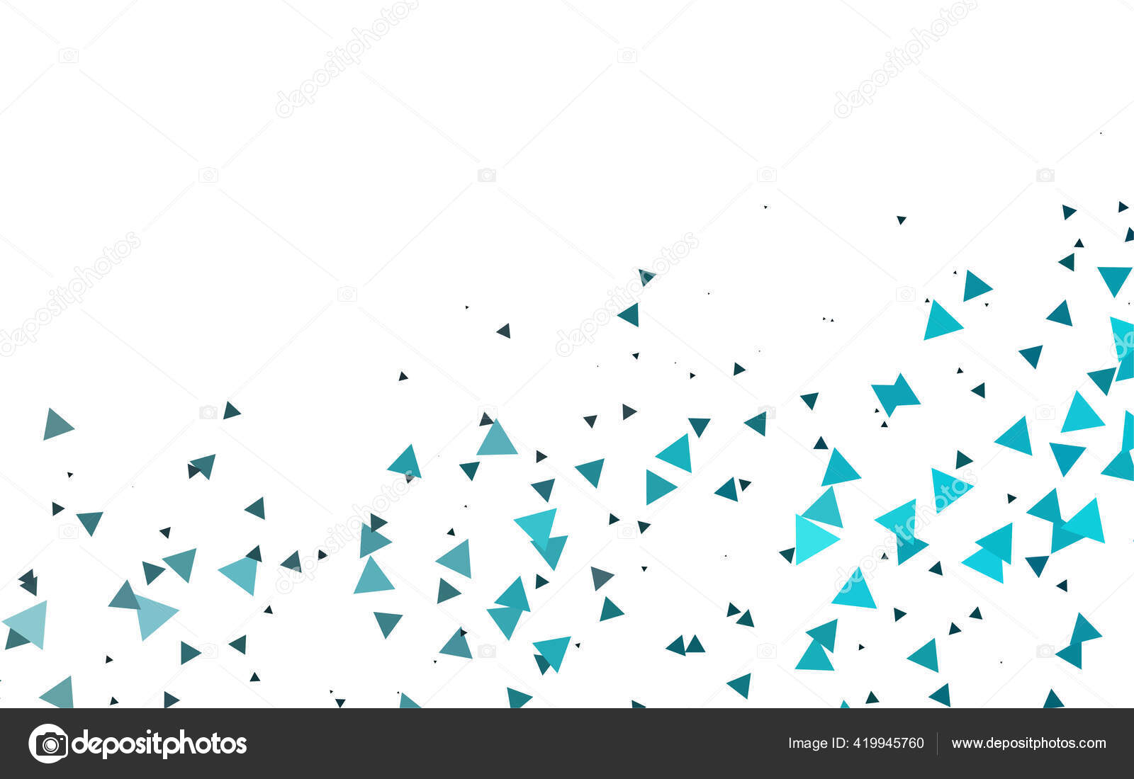 Triángulos Vector Fondo Ilustración Moderna Vector de stock #419945760 ...
