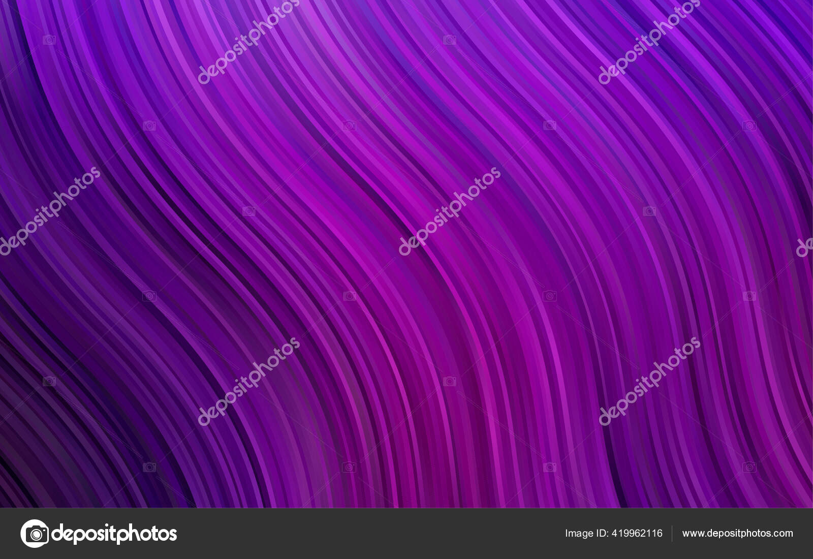 Blurred Wavy Lines Different Shapes Colors Vague Abstract Illustration ...