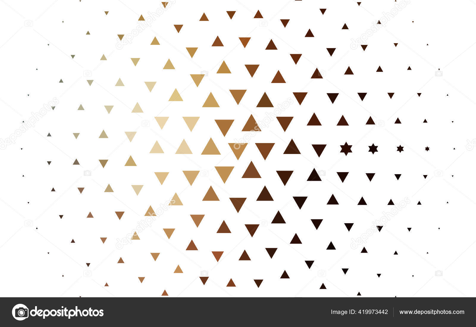 Triángulos Vector Fondo Ilustración Moderna Vector de stock #419973442 ...