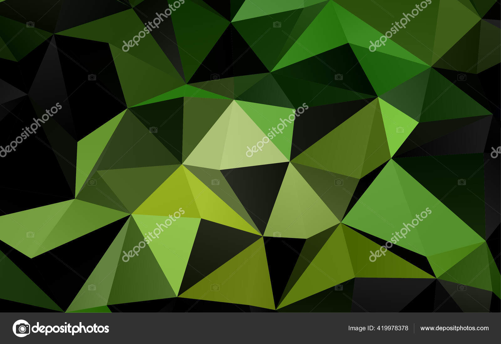 Triángulos Vector Fondo Ilustración Moderna Vector de stock #419978378 ...