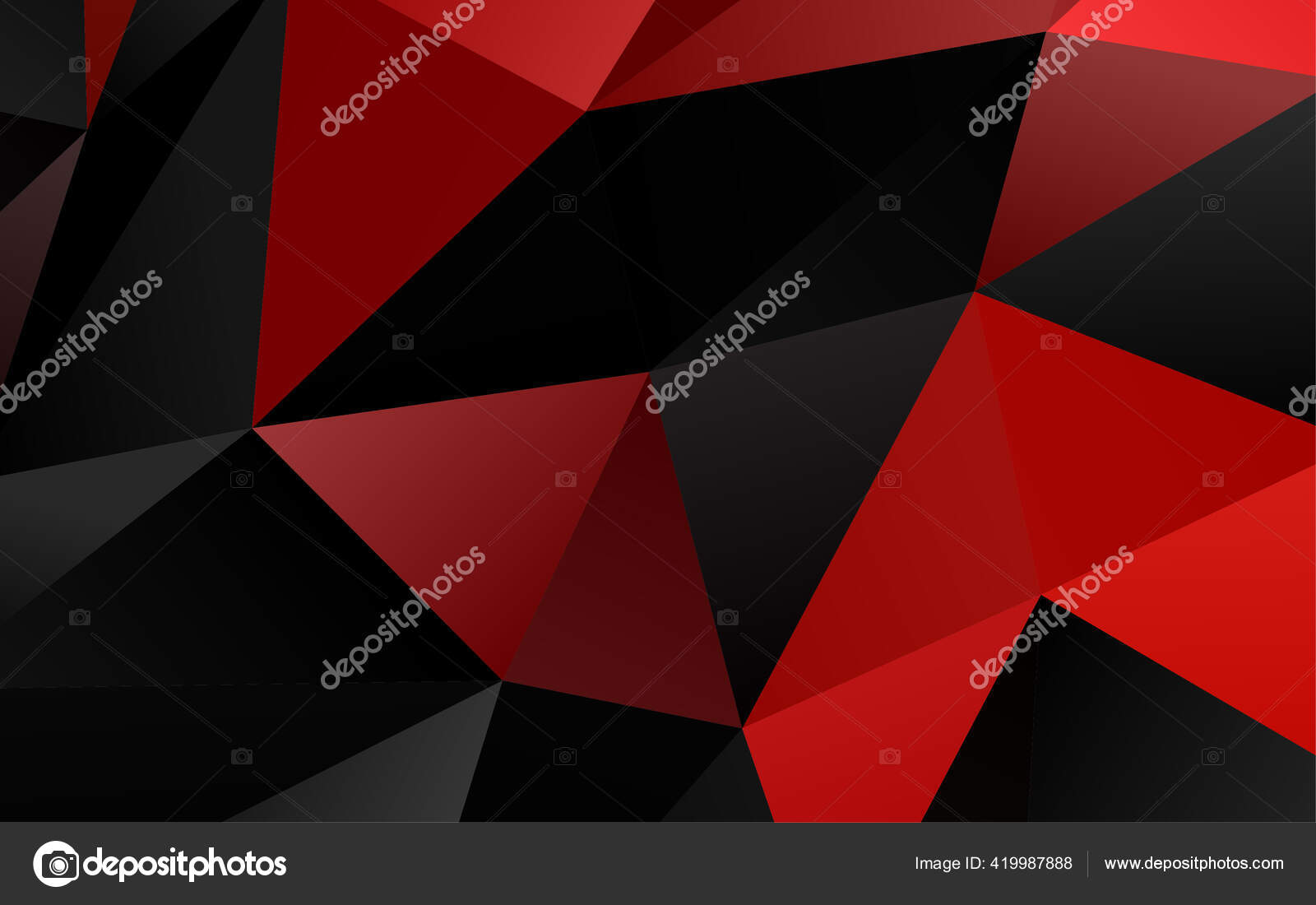 Triángulos Vector Fondo Ilustración Moderna Vector de stock #419987888 ...