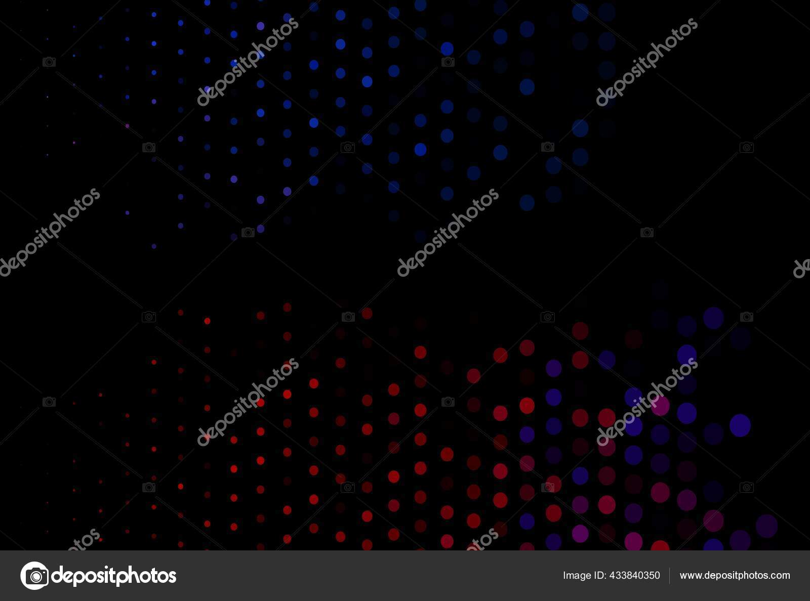 Bright Color Vector Template Circles Modern Abstract Illustration ...