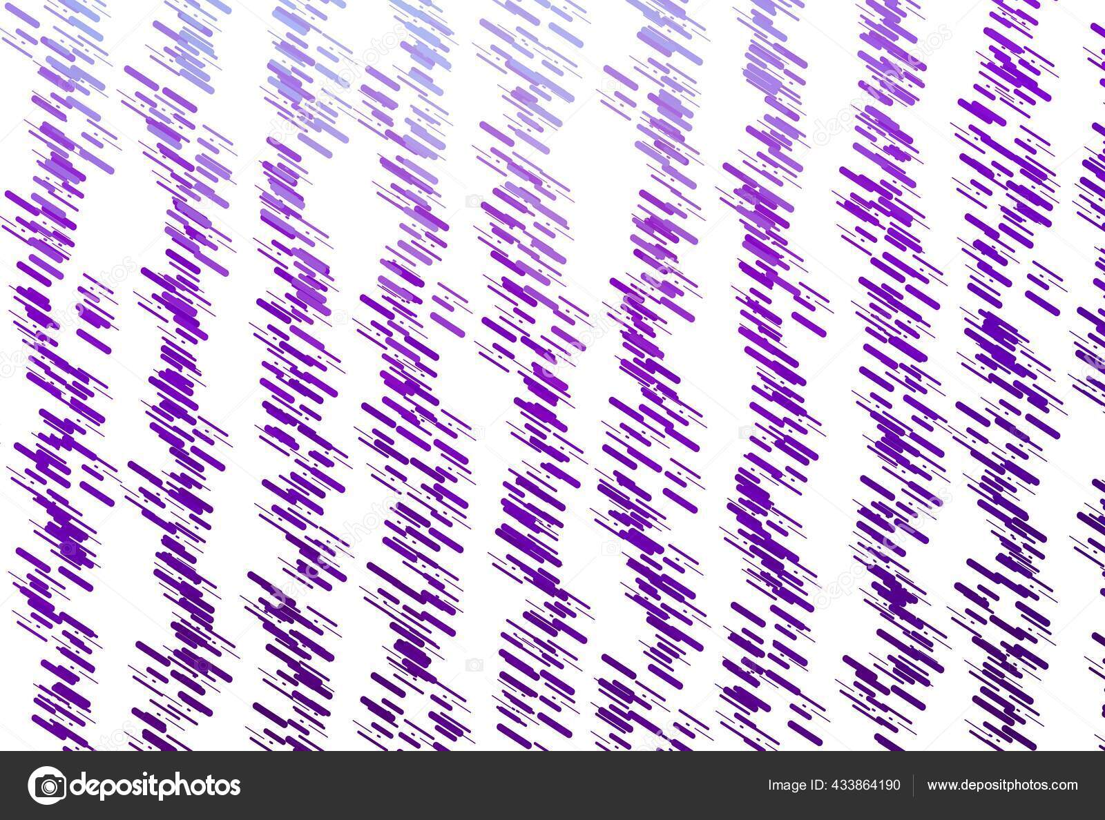 Light Purple Vector Backdrop Long Lines Decorative Shining Illustration ...