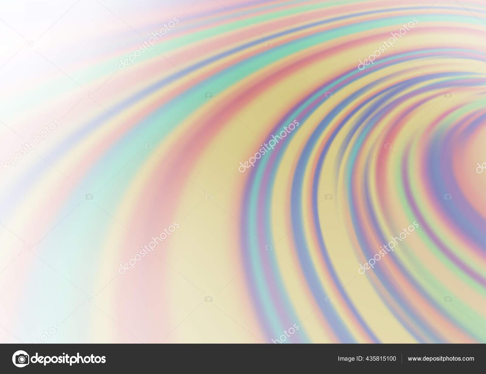 Blurred Curves Bright Tone Colors Vague Abstract Illustration Gradient ...