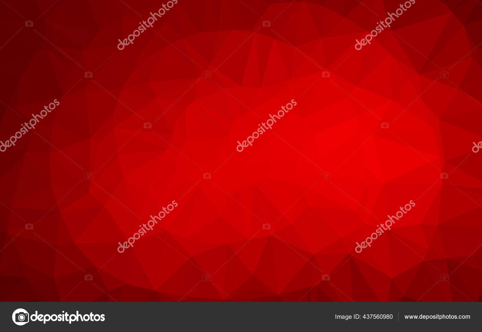 Light Red Vector Shining Triangular Pattern Stock Vector by ©Best ...