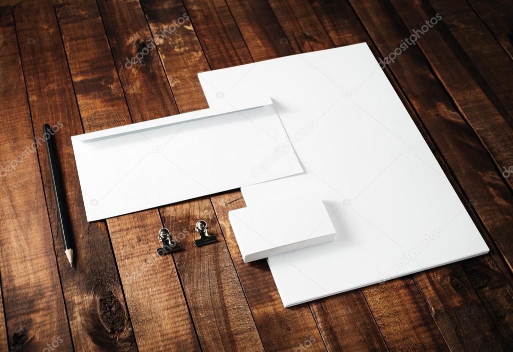 Blank identity template Stock Photo by ©Veresovich 111418324