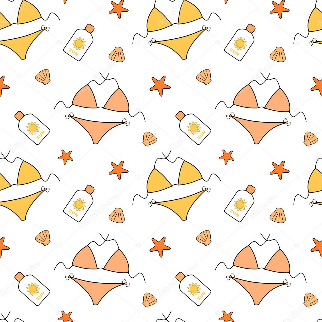 Bikini Simple Background