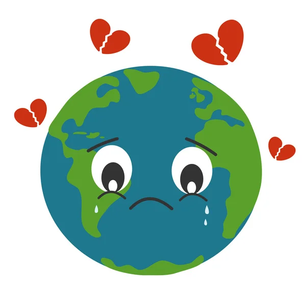 Planet with crying face Vector Images, Royalty-free Planet with crying ...