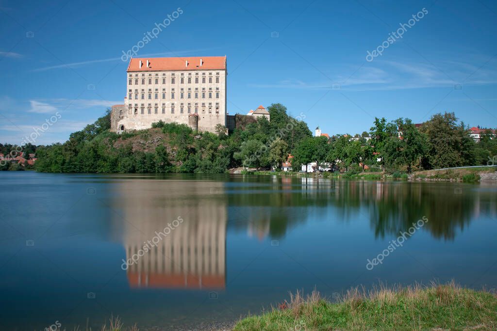 Castillo de Plumlov en Moravia en la República Checa en Europa. El ...