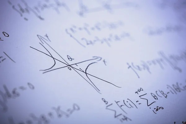 Complex of math formulas on whiteboard Stock Photo by ©Photocreo 95194864