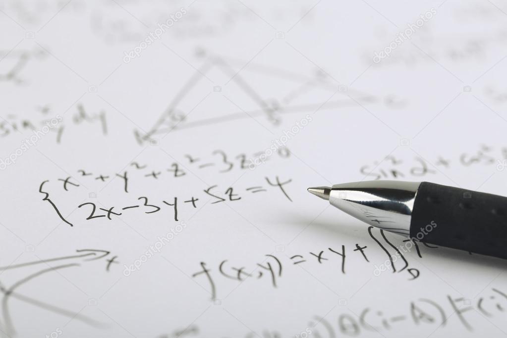 Math Concept Abstract — Stock Photo © ChristianChan #109588120