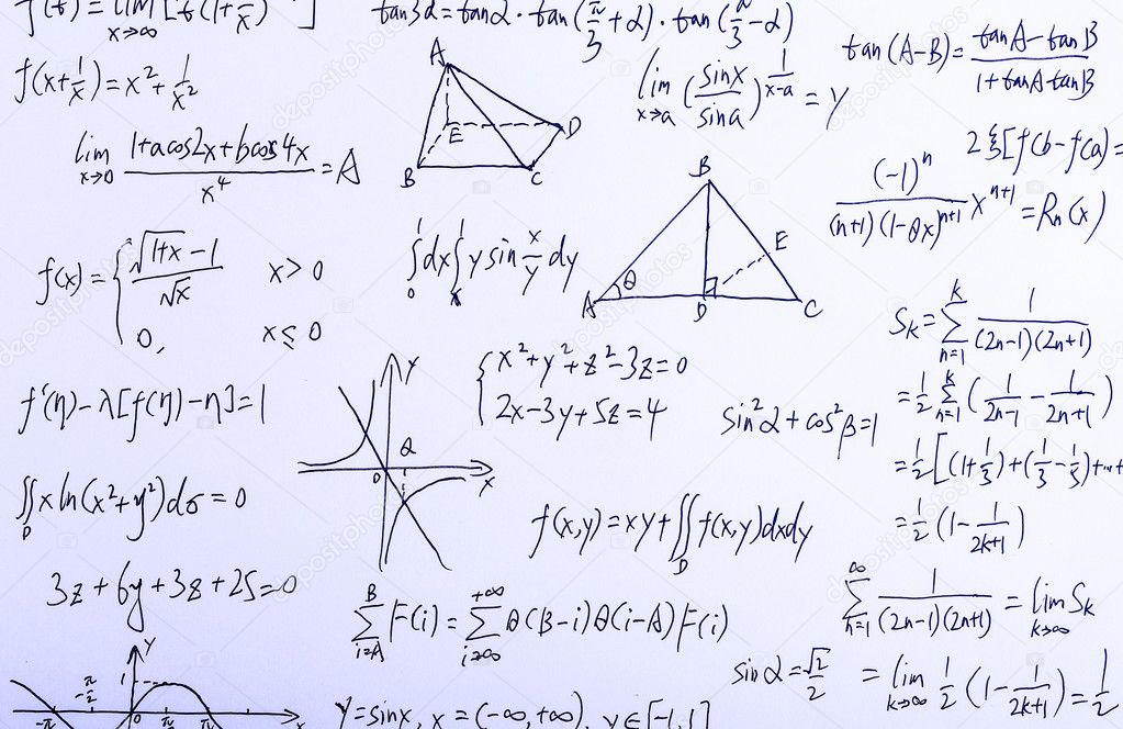 Complex Math Formulas Stock Photo by ©ChristianChan 109588658