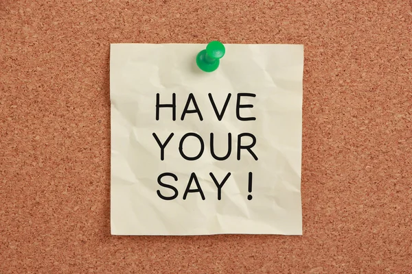 Have your say Stock Photos, Royalty Free Have your say Images ...