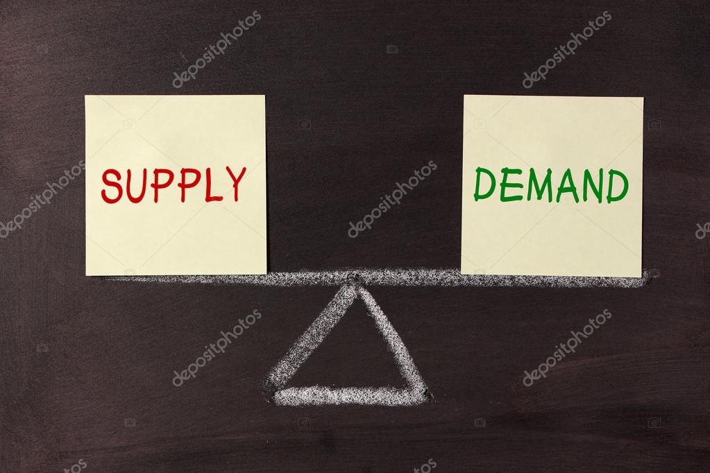 Supply and Demand Balance Stock Photo by ©ChristianChan 57867709
