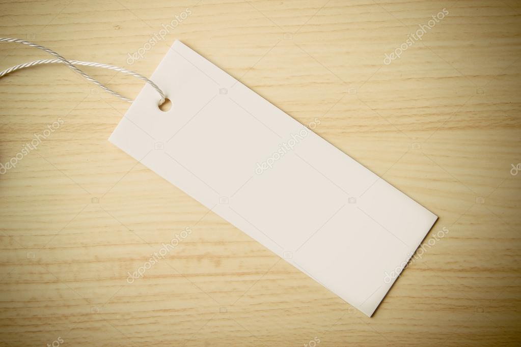 Blank label — Stock Photo © ChristianChan #75975271