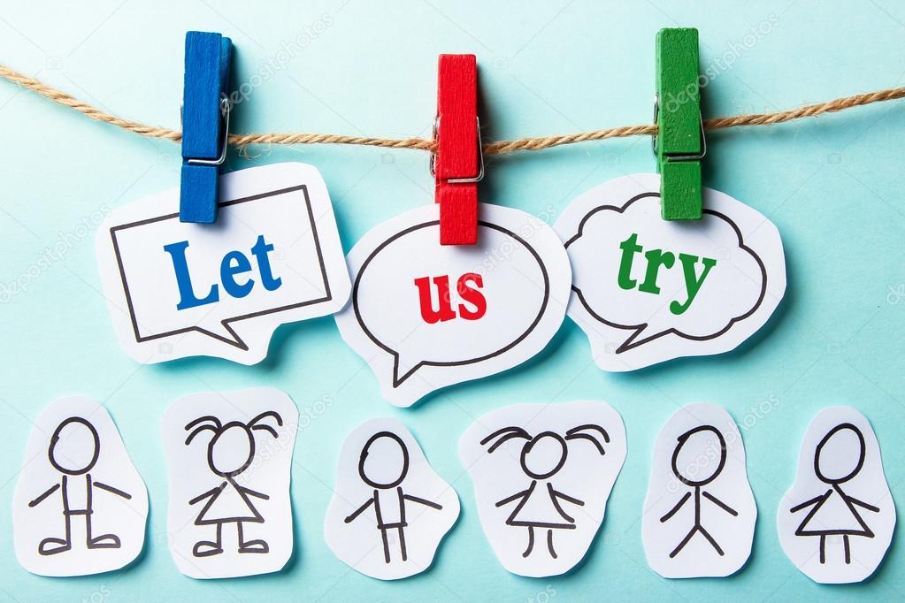 Let us try Stock Photo by ©ChristianChan 82044320