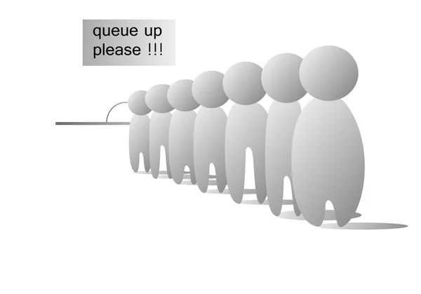 Buying queue Vector Art Stock Images | Depositphotos