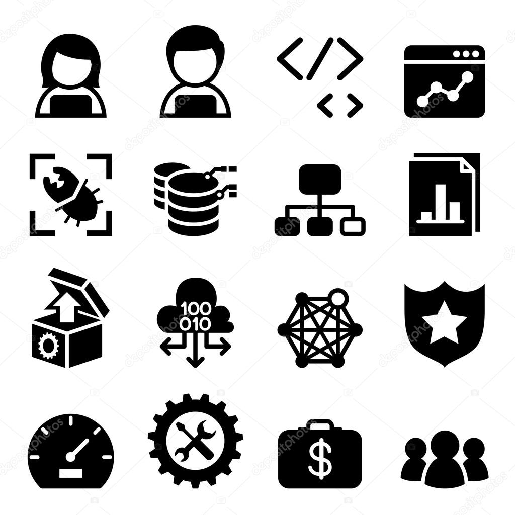 Software Development Icon Vector