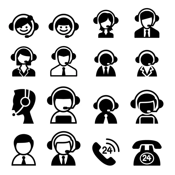 4,712 Customer service silhouette Vector Images | Depositphotos