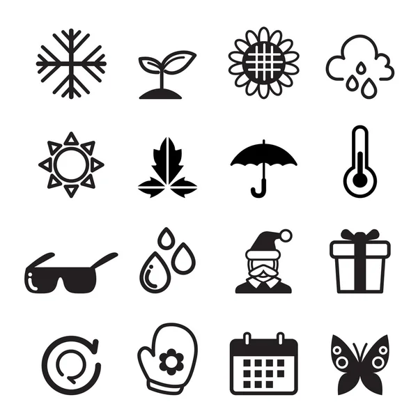 18,525,094 Seasons icons Vector Images | Depositphotos