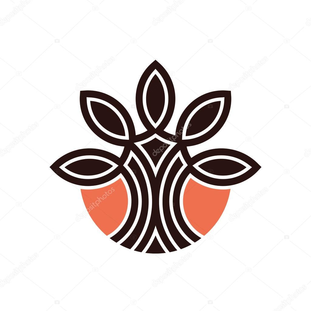 Stylized tree icon. Stock Vector by ©Tetiana_Svirska 107423536