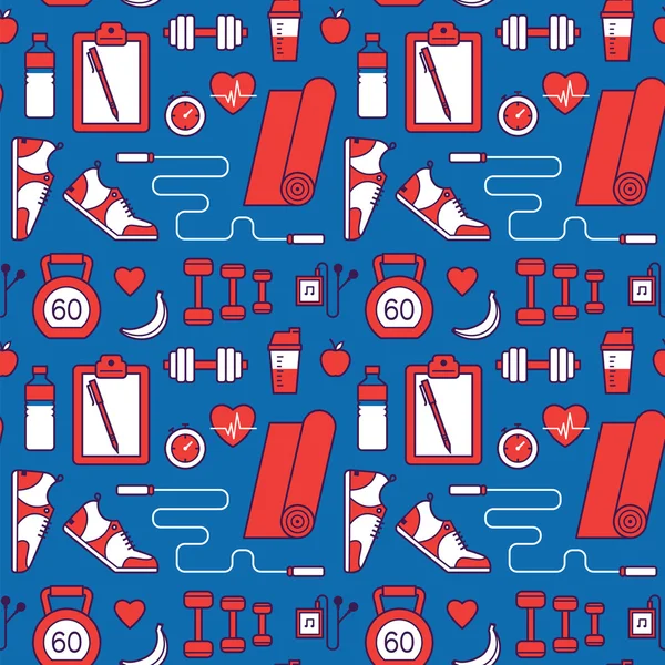 5,046 Healthy lifestyle seamless pattern Vector Images | Depositphotos