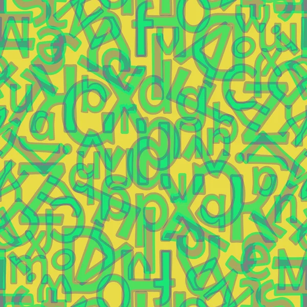 Continuous letters pattern Stock Vector Image by ©TatianaMakh #68026915