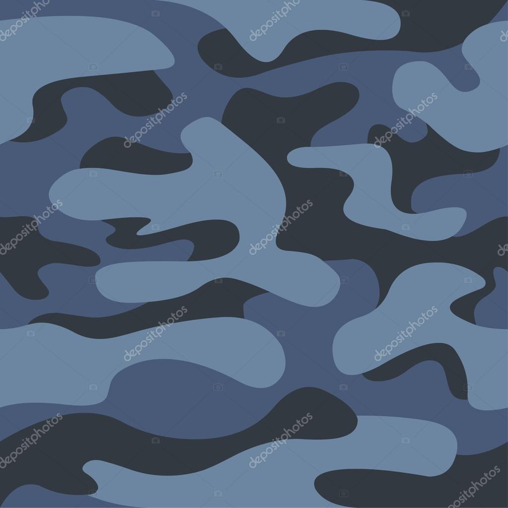 Camouflage Blue Amoeba Stock Vector Image by ©comicsart #59399661