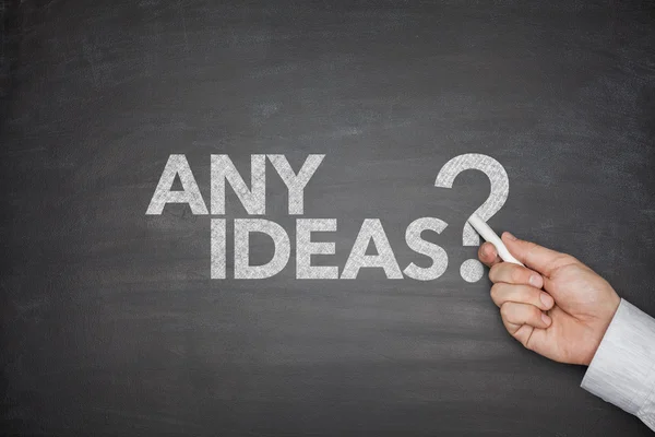 Any Questions concept on Blackboard — Stock Photo © info@crashmedia.fi ...
