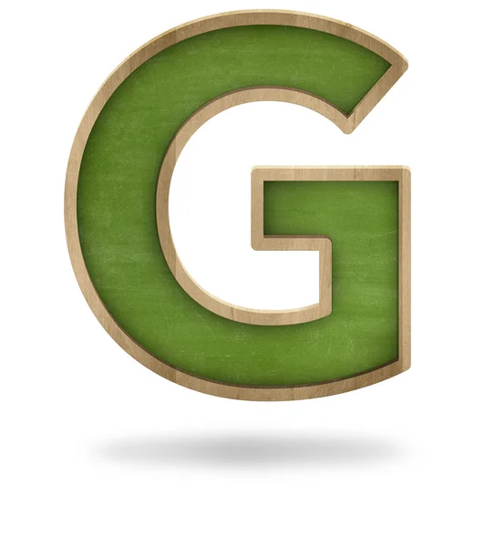 Green blank letter N shape blackboard Stock Photo by ©info@crashmedia ...