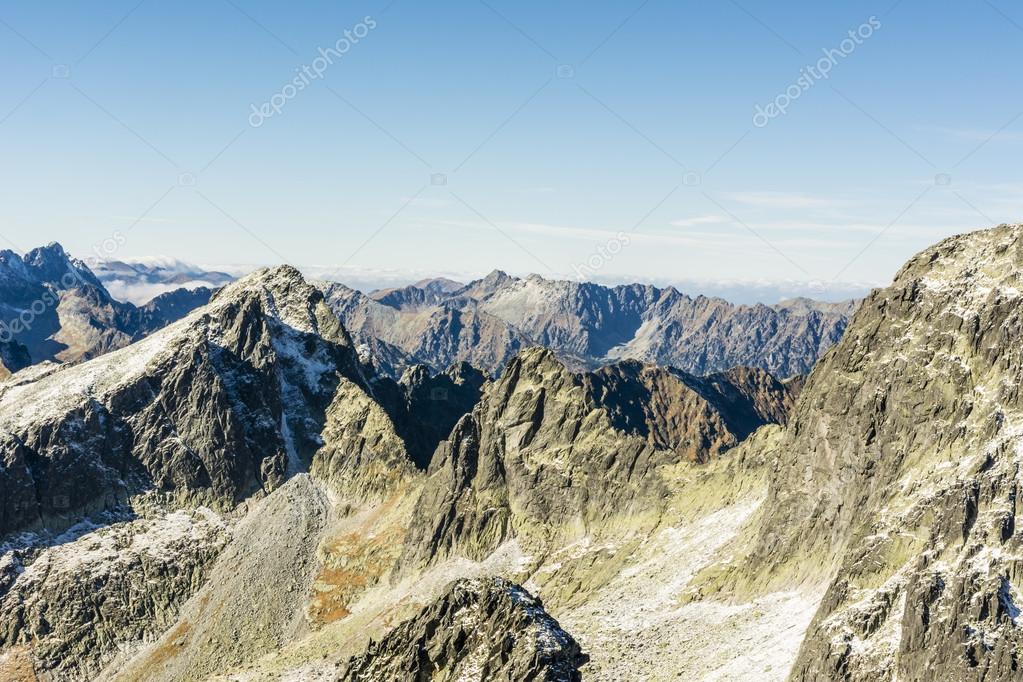 Summits in Tatra Mountains — Stock Photo © gubernat #57644323