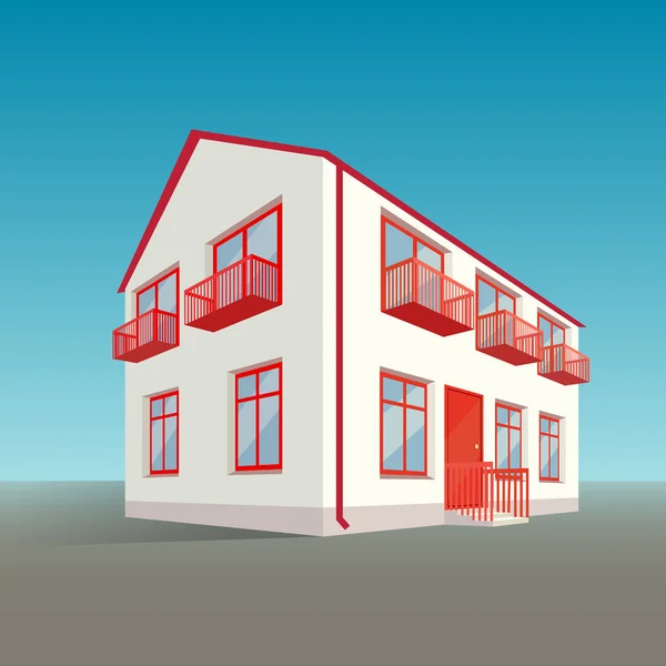 Two storey Stock Vectors, Royalty Free Two storey Illustrations ...