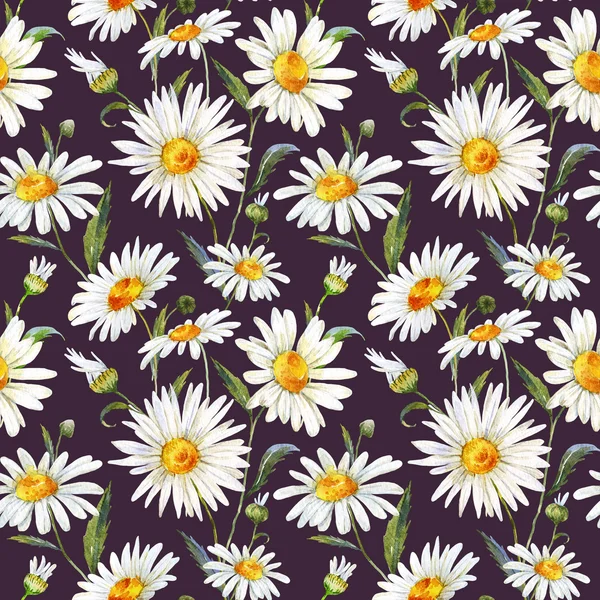 Seamless flower,daisy print pattern background — Stock Vector ...