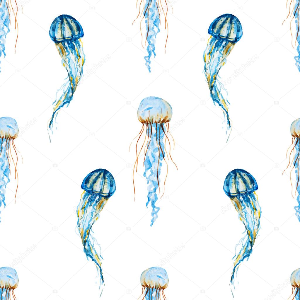 Beautiful Jellyfish Drawing