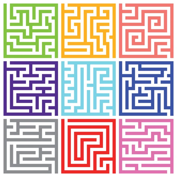 Pixel art maze isolated vector Stock Vector by ©dmitriylo 88966818
