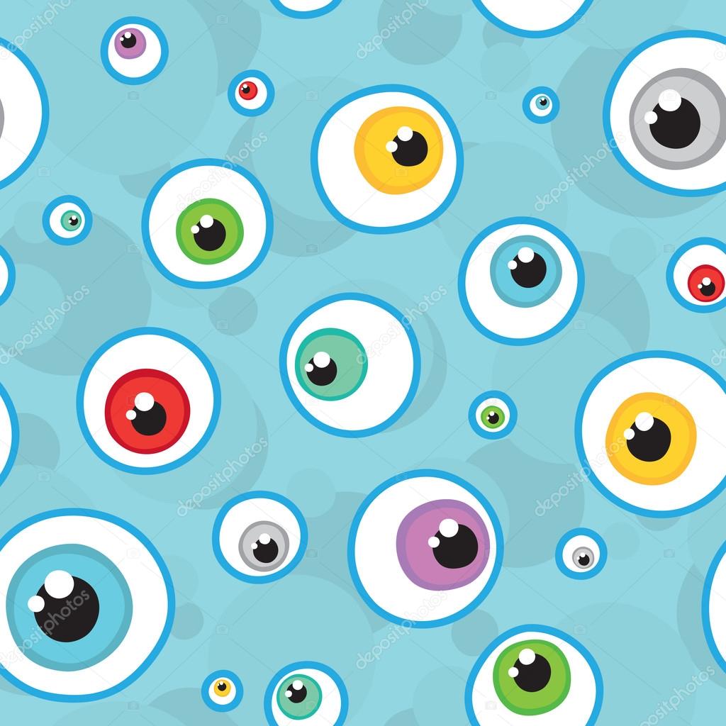 Eyes seamless vector pattern Stock Vector by ©dmitriylo 58450271