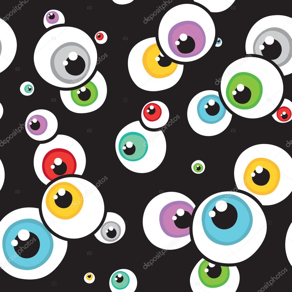 Eyes seamless vector pattern Stock Vector by ©dmitriylo 58450275