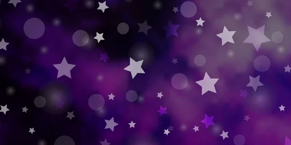 Fondo De Estrellas Rosa Y Morado