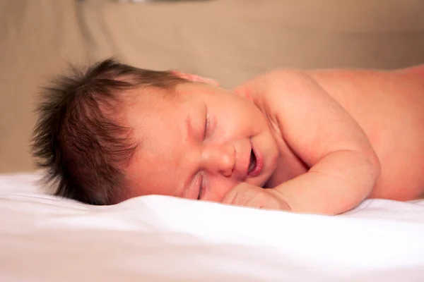 Newborn smiling Stock Photos, Royalty Free Newborn smiling Images ...