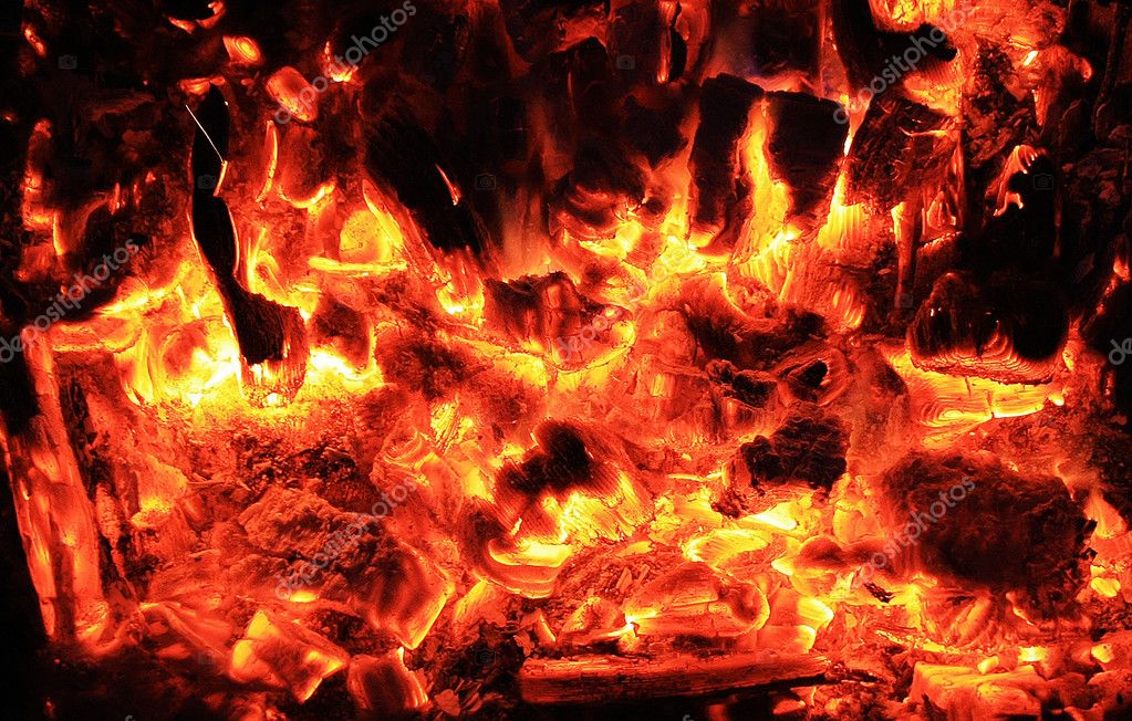 Hot coals texture. background from a fire Stock Photo by ©man64 102923752