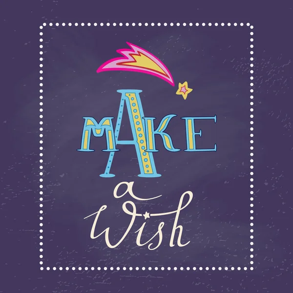 Make a wish Vector Art Stock Images | Depositphotos