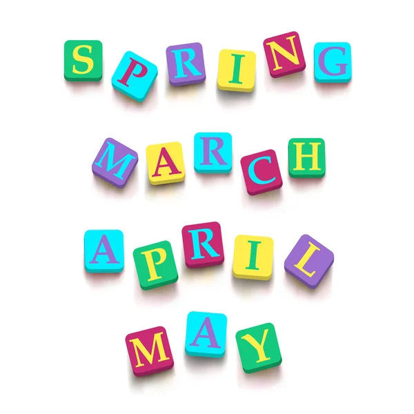 Printemps mars Vector Art Stock Images | Depositphotos