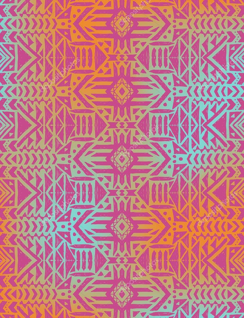 Tribal mexican seamless pattern Stock Vector Image by ©OlhaKostiuk ...