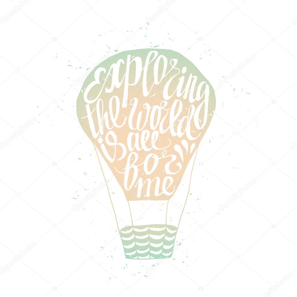 Motivational travel poster Stock Vector by ©OlhaKostiuk 76880615